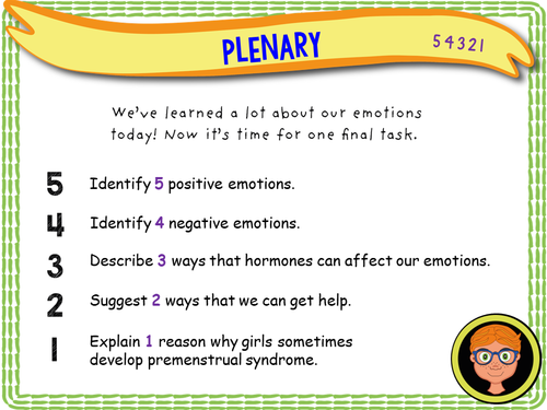 Changing Emotions PSHE | Teaching Resources