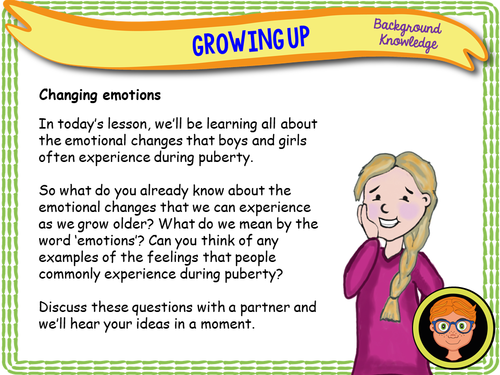 Changing Emotions PSHE | Teaching Resources