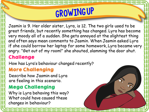 Changing Emotions PSHE | Teaching Resources