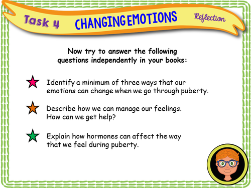 Changing Emotions PSHE | Teaching Resources