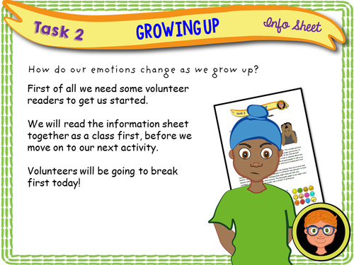 Changing Emotions PSHE | Teaching Resources