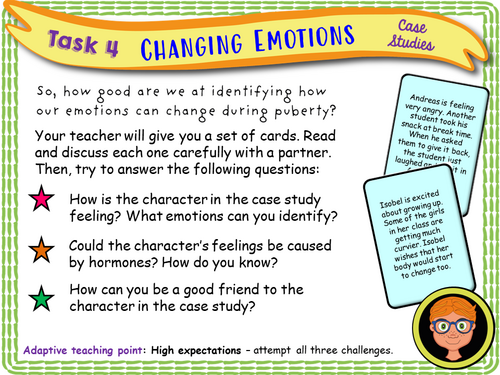 Changing Emotions PSHE | Teaching Resources