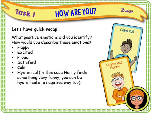 Changing Emotions PSHE | Teaching Resources