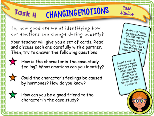 Changing Emotions PSHE | Teaching Resources