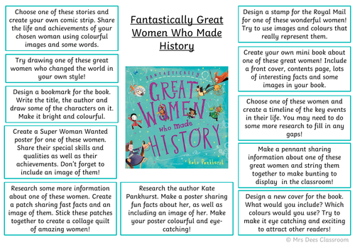 Fantastically Great Women Who Made History - Women's History Month Book ...