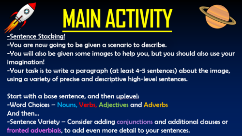 Uplevelling Sentences! | Teaching Resources