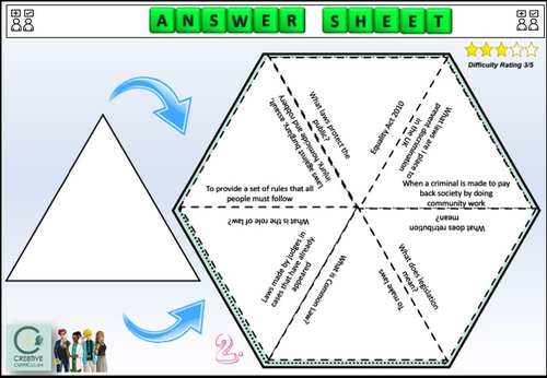 Law and Legal System Digital Activity | Teaching Resources