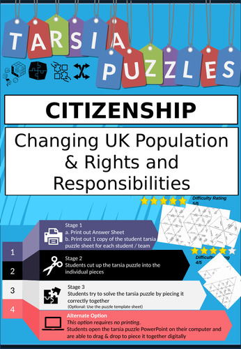 Rights and Responsibilities Puzzles | Teaching Resources