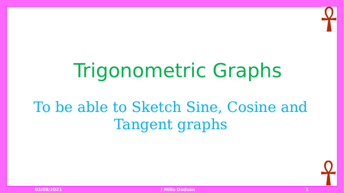 Sketching Trigonometric Graphs | Teaching Resources Sketching Trigonometric Graphs | Teaching Resources