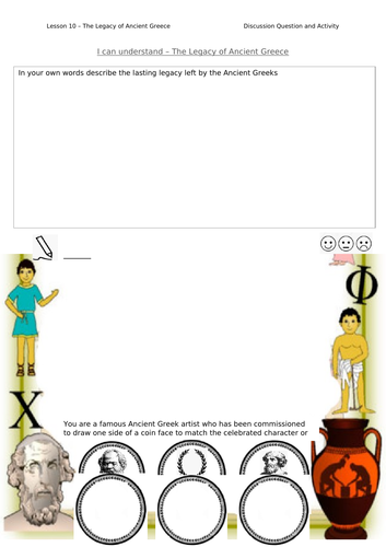 The Legacy of Ancient Greece | Distance Learning | Audio & Worksheets ...