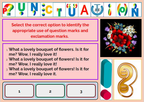 PUNCTUATION - CONVENTIONAL SIGNS IN ENGLISH GRAMMAR: 100 BOOM CARDS ...
