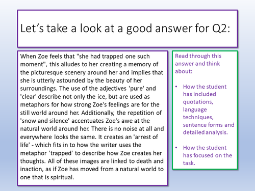 AQA English Language Paper 1 November 2019 | Teaching Resources