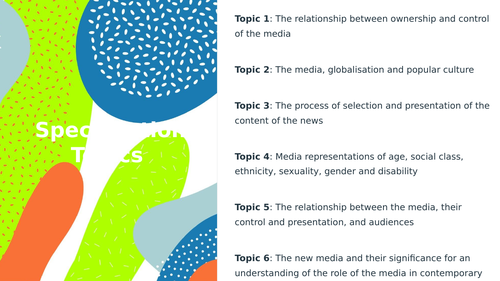 A Level Sociology: The relationship between the media, their control ...