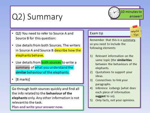 AQA English Language Paper 2 November 2019 | Teaching Resources