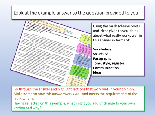 AQA English Language Paper 2 November 2019 | Teaching Resources