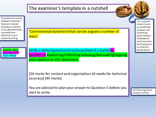 AQA English Language Paper 2 November 2019 | Teaching Resources