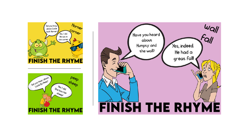 Rhyming Fun With Nursery Rhymes | Teaching Resources