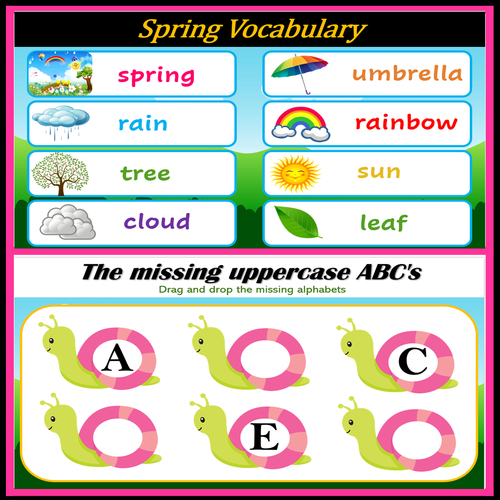 Spring Literacy Activities | Virtual| Distance Learning- 75 Google ...