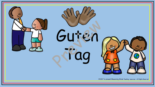 German Greetings Lesson and resources | Teaching Resources