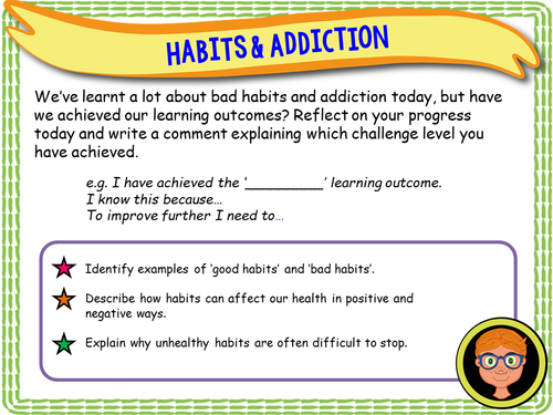 Habits and Addictions PSHE | Teaching Resources