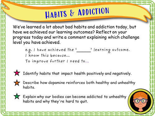 Habits and Addictions PSHE | Teaching Resources