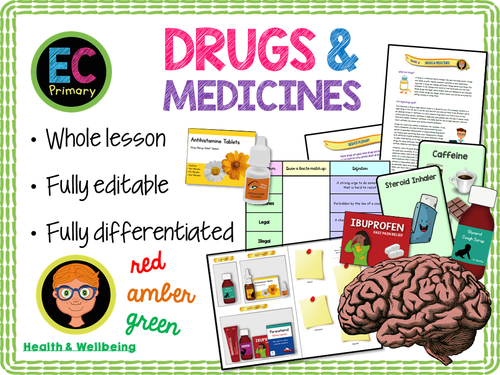 Drugs and Medicines PSHE | Teaching Resources