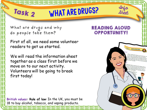 Drugs and Medicines PSHE | Teaching Resources