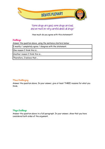 Drugs and Medicines PSHE | Teaching Resources