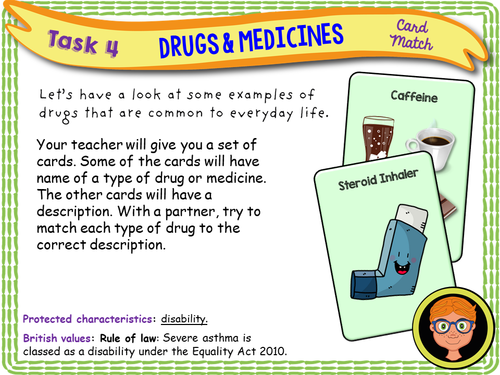 Drugs and Medicines PSHE | Teaching Resources