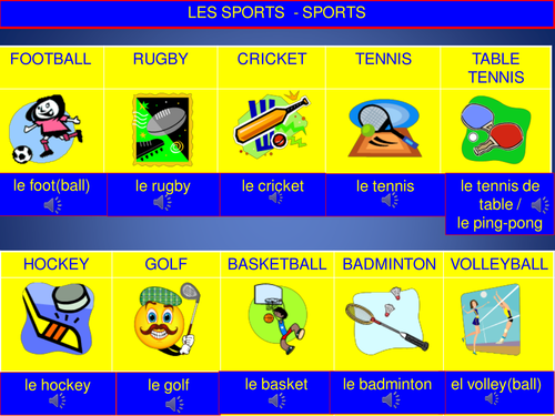 Ultimate french vocab powerpoints | Teaching Resources
