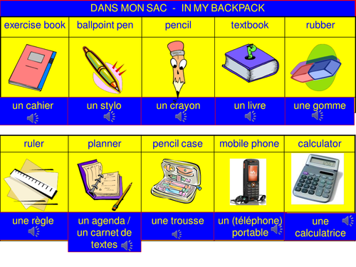 Ultimate french vocab powerpoints | Teaching Resources