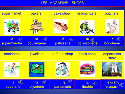 Ultimate french vocab powerpoints | Teaching Resources