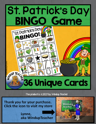 St. Patrick’s Day BINGO | Teaching Resources