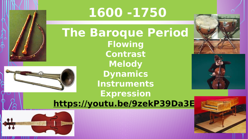 Ks2 Music session 7 The Baroque Period | Teaching Resources