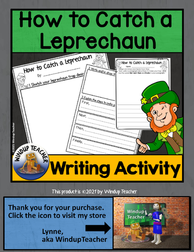 How to Catch a Leprechaun Activity and Writing | Teaching Resources