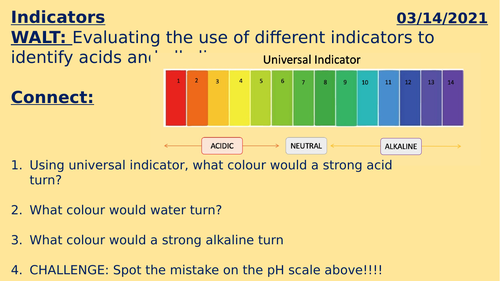 kS3 - Red cabbage indicator | Teaching Resources