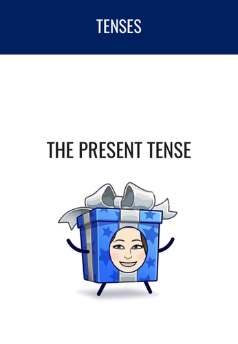 French Tenses: The present tense workbook and guide | Teaching Resources