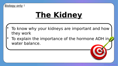 GCSE Biology: Kidney function, dialysis & transplants | Teaching Resources