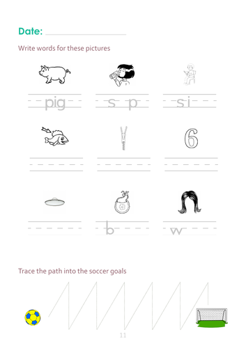 Grade 1 Spelling and Maths Workbook | Teaching Resources