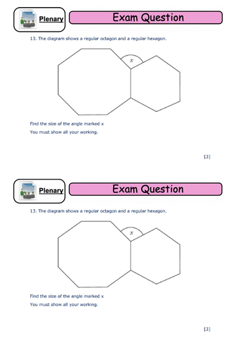 KS4 Maths - Interior & Exterior Angles of Polygons | Teaching Resources KS4 Maths - Interior & Exterior Angles of Polygons | Teaching Resources