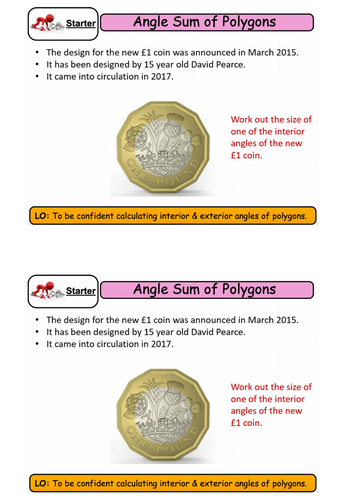 KS4 Maths - Interior & Exterior Angles of Polygons | Teaching Resources KS4 Maths - Interior & Exterior Angles of Polygons | Teaching Resources