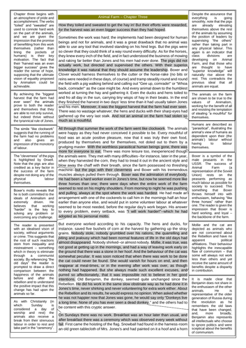 Animal Farm Chapter 3 Fully Annotated | Teaching Resources