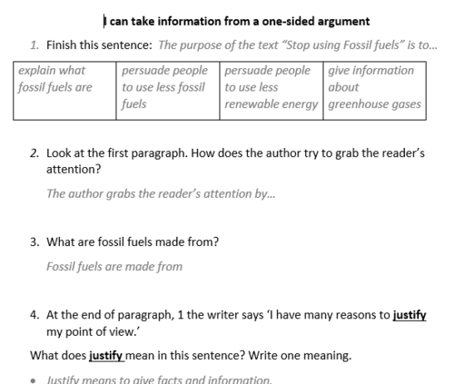 Persuasive writing, climate change | Teaching Resources