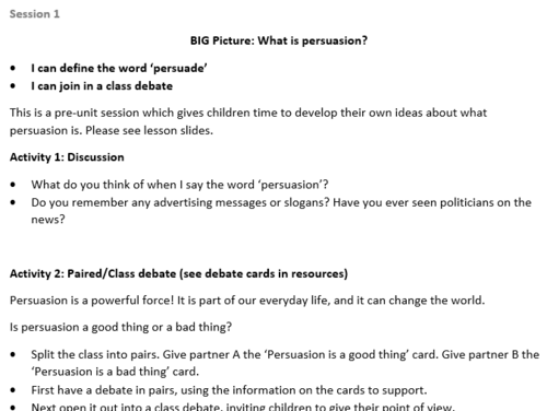 Persuasive writing, climate change | Teaching Resources