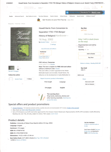 Howell Harris | Teaching Resources