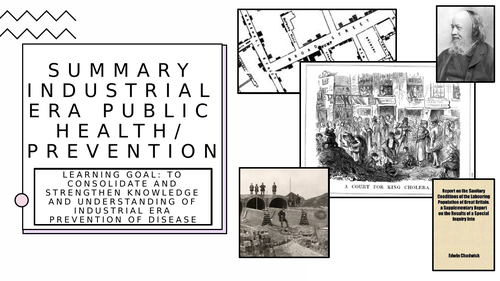Edexcel GCSE History Medicine Through Time Industrial Era | Teaching ...