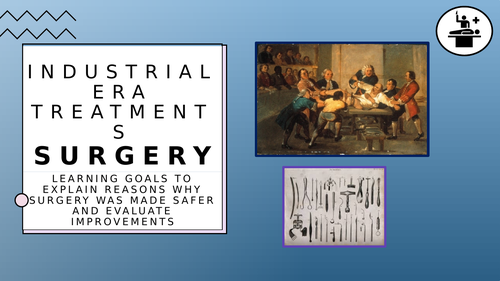 Edexcel GCSE History Medicine Through Time Industrial Era | Teaching ...
