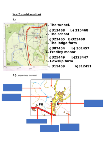 map skills unit of work | Teaching Resources