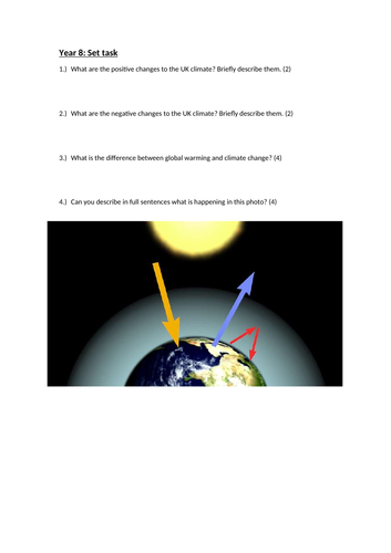 Global warming | Teaching Resources