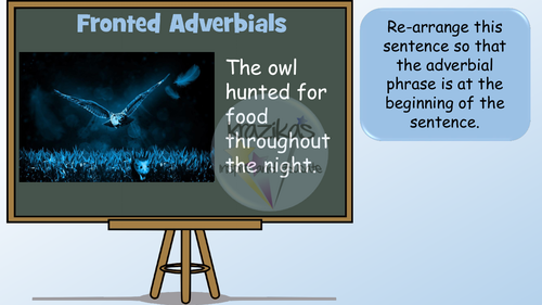 Fronted Adverbials | Teaching Resources